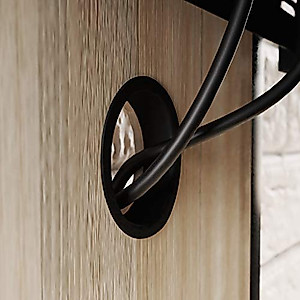 Sauder North Avenue TV Stand with Mount, L: 23.75" x W: 52.18" x H: 5.75", Charter Oak Finish