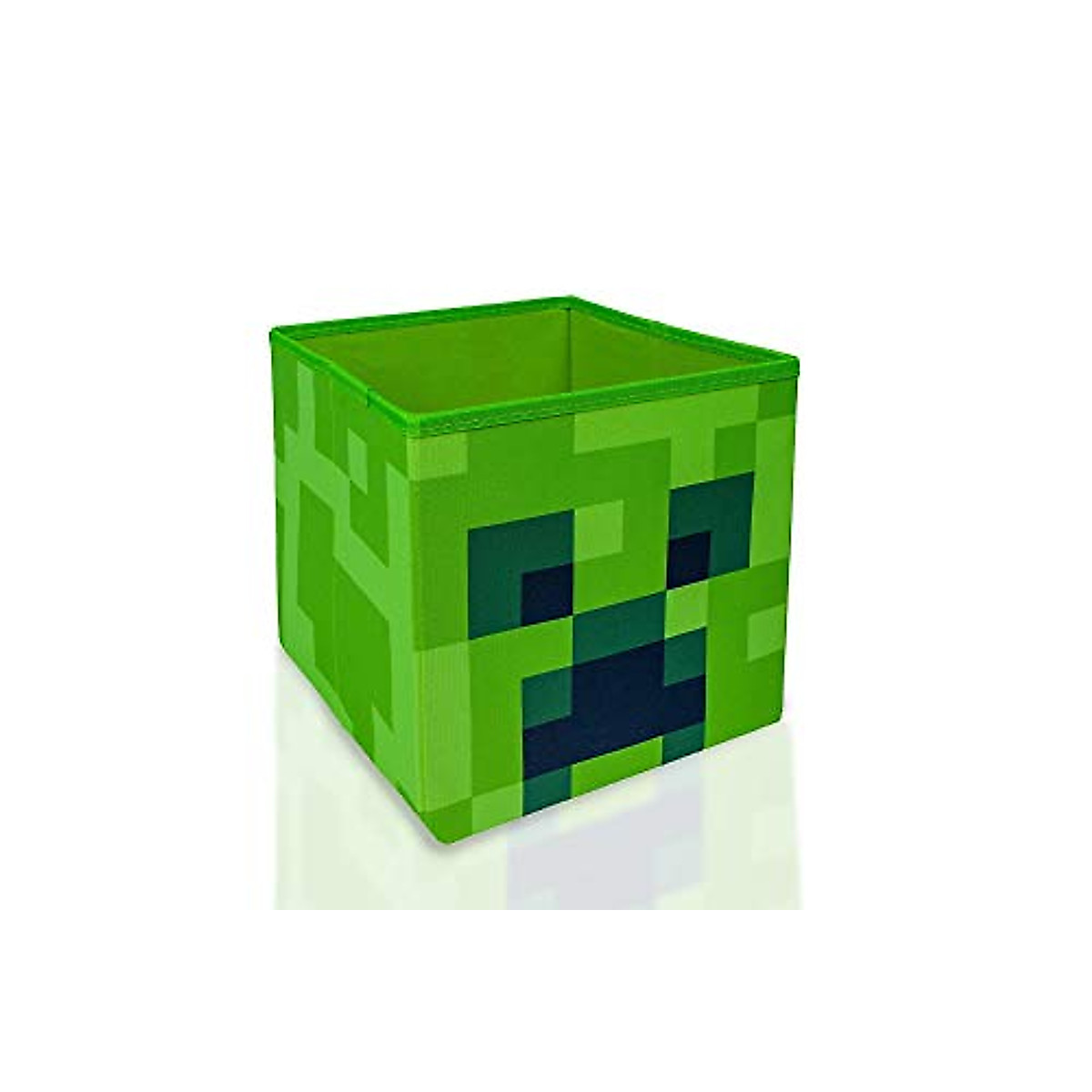 Minecraft Creeper Storage Cube Organizer Storage Cube | Creeper from Cubbies Storage Cubes | Organization Cubes | 10-Inch Square Bin