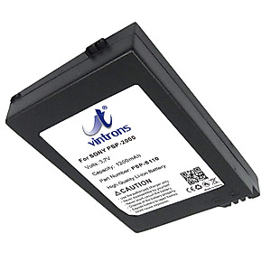 VINTRONS PSP-S110 Replacement Battery for Sony PSP-3004