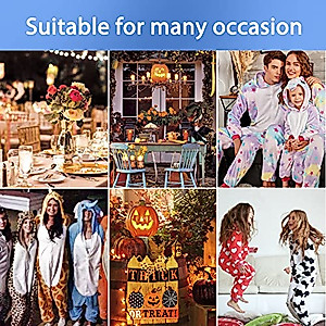 Folisof Onesies Pajamas, Unisex Adult Novelty One-Piece Cosplay Animal Sleepwear & Homewear, Halloween Costume for Women Men (Large, Stitch)