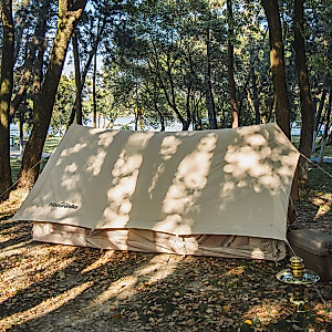 Naturehike Cotton Retro Tent Outdoor Glamping Camping Cabin Tent (Extend 5.6)