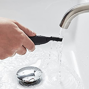 Panasonic Facial Hair Trimmer for Sensitive Skin, Unisex Detailer with Flexible Head, Gentle on Acne, Includes 2 Eyebrow Attachments, Wet/Dry - ER-GM40-K (Black)