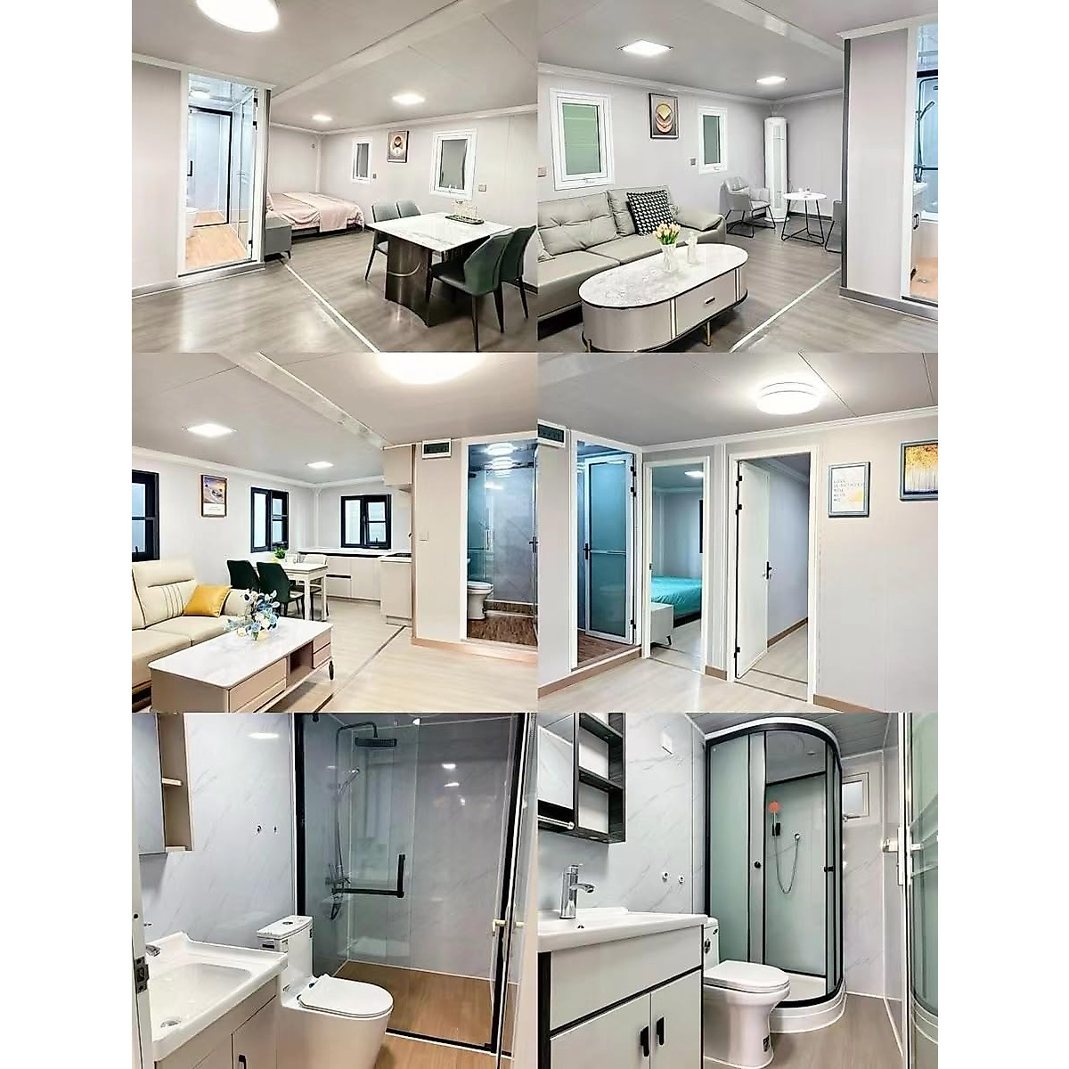 40ft Expandable Container House Expandable Residential Container House Container House 3 bedrooms Mobile Home