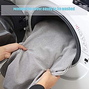 Bean Bag Chair Cover (No Filler) Washable Ultra Soft Corduroy Sturdy Zipper Beanbag Cover for Organizing Plush Toys or Textile, Sack Bean Bag for Kids, Adults, Teens