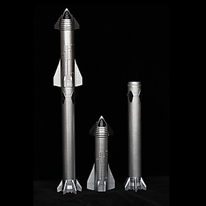 wltk SpaceX Starship 1/375 Diecast Rocket Model (04)
