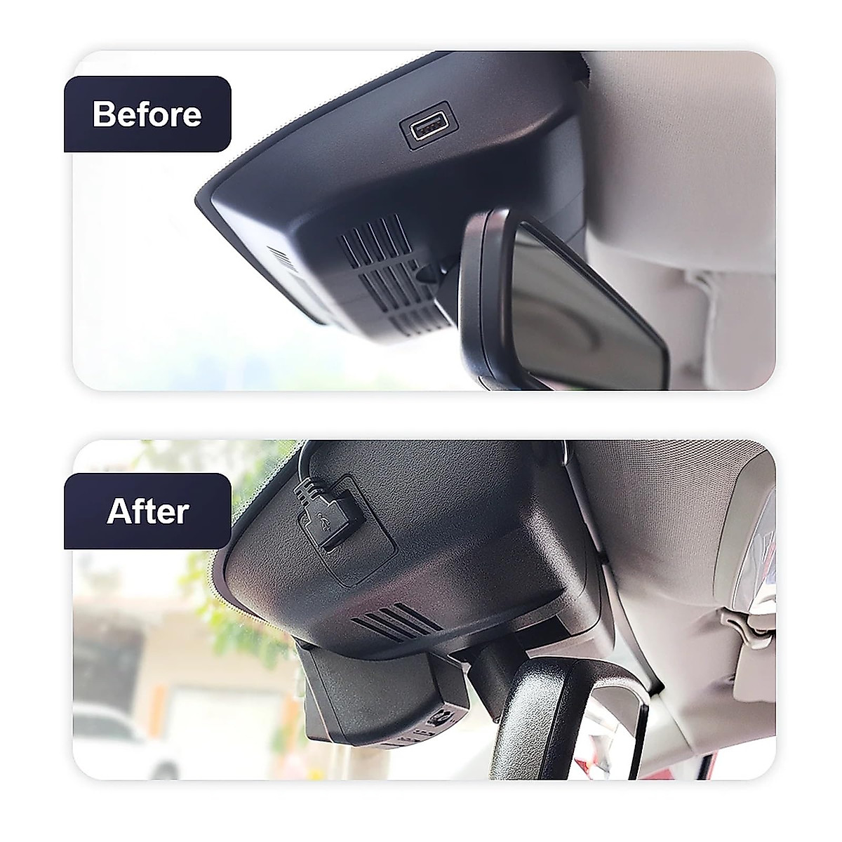 ImstAm Wireless 4K Car Camera,Fitcamx 4K Dash Cam,Car DVR Compatible with HAVAL H6 H9 F7 F7x DARGO, (Color : for DARGO, Size : 4K Dual Cam 128GB), LI1984921