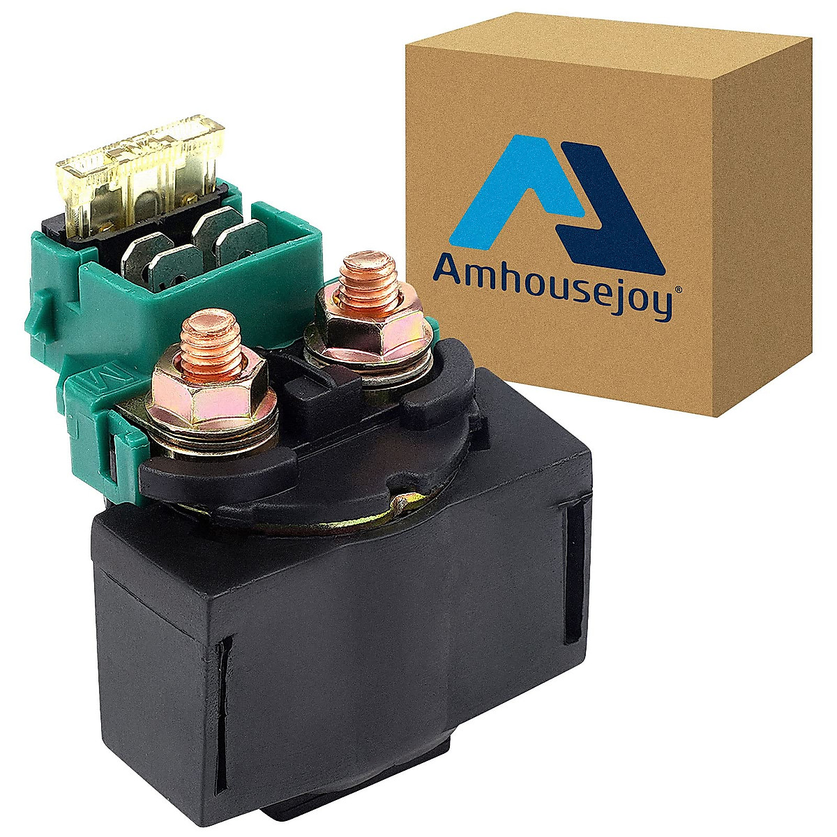 Amhousejoy Starter Solenoid Relay Fit for Arctic Cat ATV 366 425 350 400 450 Replaces 3313-464