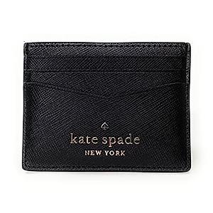 Kate Spade Carson Convertible Crossbody Handbag With Card Case (Black)