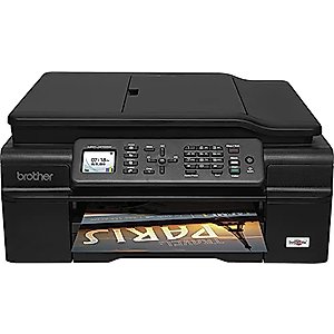 Brother MFC-J475DW Printer- Compact Wireless Inkjet All-in-One with Duplex Printing
