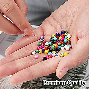 Glass Seed Beads 150Gram 2mm 12/0, 10000pcs Antique Silver Loose Pony Beads Mini Opaque Spacer Beads for Ring Bracelet Earring Necklace Jewelry Making DIY Art Crafts