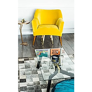 18" x 24" Rectangle Tempered Clear Glass Table Top - 3/8" Thick with Flat Polish Edge - Pro Safe Glass