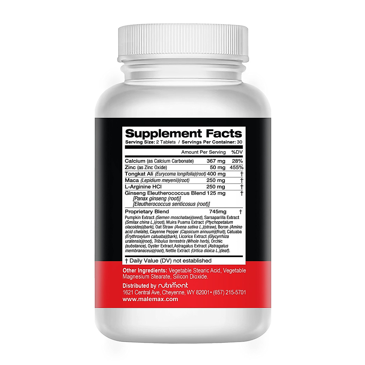 MaleMax Male Enlargement Pills- Amplify Male Size- Boost Up to 3 Inches Fast- Extend in Length, Engorge in Girth- Stamina Multiplier- 60 Tablets