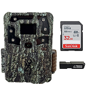 Browning Strike Force Pro X 1080 Trail Game Camera Bundle Includes 32GB Memory Card and J-TECH Card Reader (24MP) | BTC5PX1080