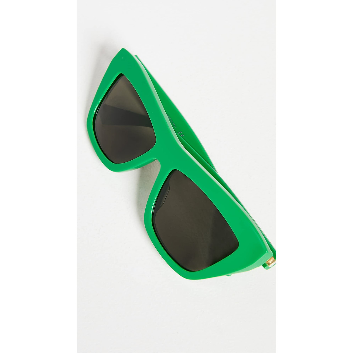 Bottega Veneta Women's New Entry Cat Eye Sunglasses, Green-Green-Green, One Size