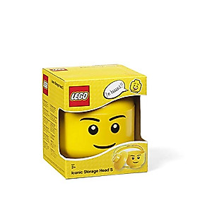 Room Copenhagen LEGO Storage Head Mini, Boy, Polypropylene