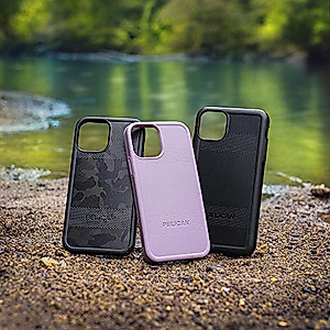 Pelican - PROTECTOR Series - Case for iPhone 12 Mini (5G) - 15 ft Drop Protection - 5.4 Inch - Camo Green