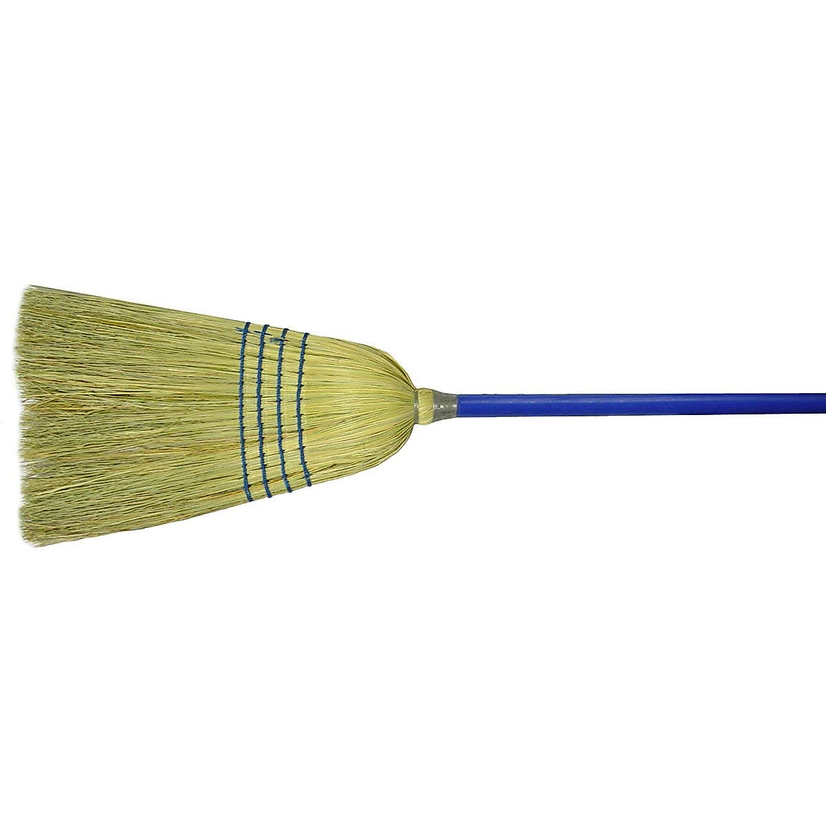 Weiler 44548 Light Industrial Upright Broom, Corn & Fiber Fill, 57" Overall Length (Pack of 12)