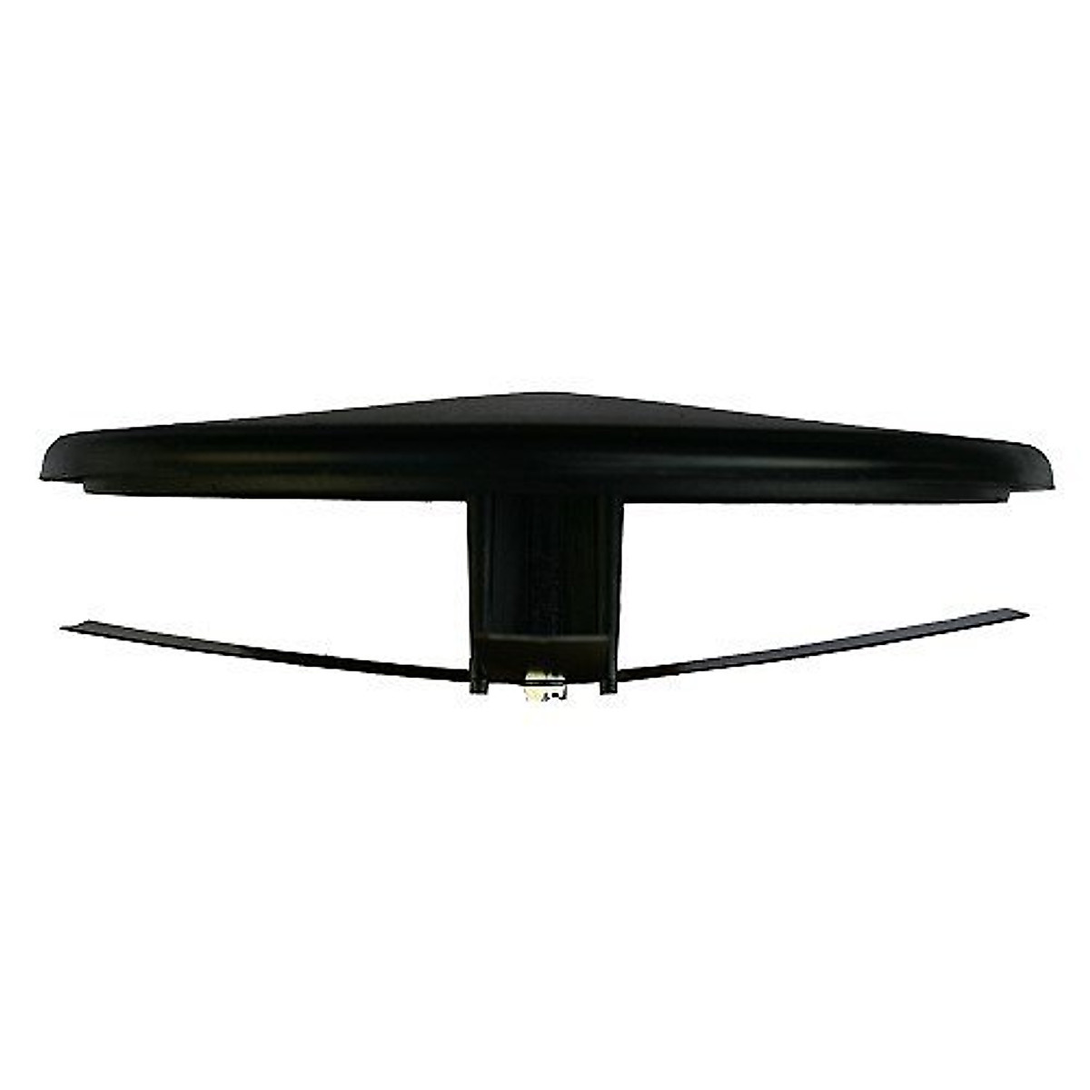 5-1/2" Round Light Pole Top Cap- Black Plastic