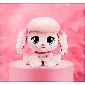 GUND P.Lushes Designer Fashion Pets Pinkie Monroe Poodle Premium Dog Stuffed Animal Soft Plush, Pink, 6”