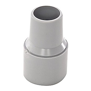 Flexaust 15125E Genesis PVC Reducer Screw Cuff for Series Flx Plus, Uni-Loop, UT and Dips 1.5" Vacuum Hoses, Gray