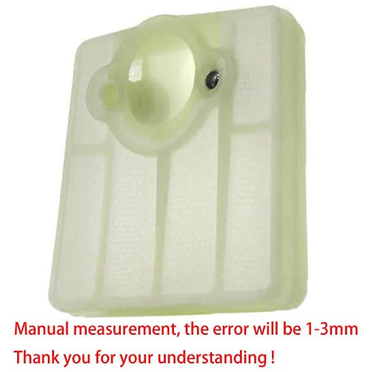 Hippotech 2 PCS Air Filter Cleaner for Hus qvarna 61 66 181 266 281 288 288EPA Chainsaw MPN:501807101 501807105 501807106