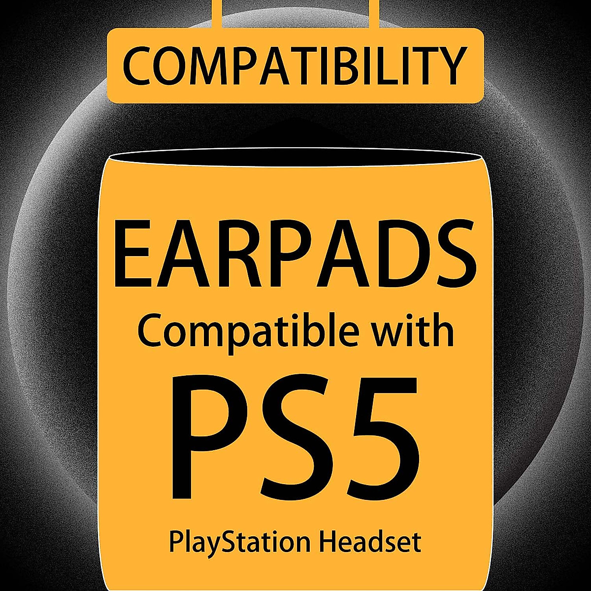 CCRE Earpads Replacement for Playstation 5 PS5 Pulse 3D Headset - Ear Cushion/Ear Cups (Dark Blue)