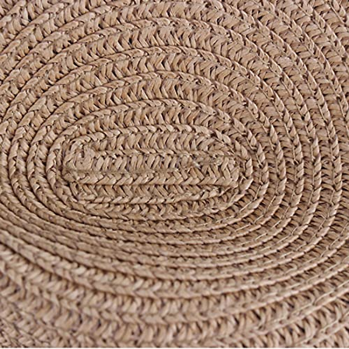 Womens Classic Wide Brim Straw Panama Hat Fedora Summer Beach Sun Hat UPF Straw Hat for Women Khaki