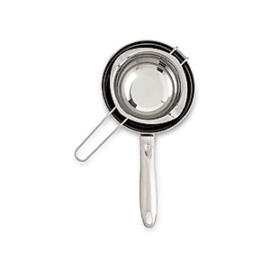 Mrs. Anderson’s Baking Chocolate Melting Pot with Pour Spouts, Heavyweight Stainless Steel, 2.5-Cup Capacity