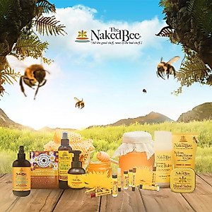 The Naked Bee Lip Balm in Orange Blossom Honey, Grapefruit Blossom, and Pomegranate & Honey (0.15 oz) - 3 Pack