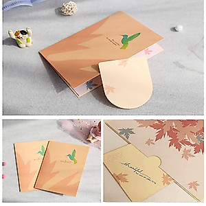 yfdshun 3D Card/Pop-Up Card,Lovely Hummingbird for Family and Friends Thank You Card, Birthday Card, Love Anniversaries and Valentine's Day Card