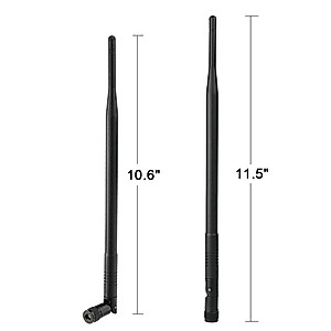 Eightwood 5dBi 4G LTE Rubber Duck Antenna SMA Male Plug for 4G Router Wireless Home Phone