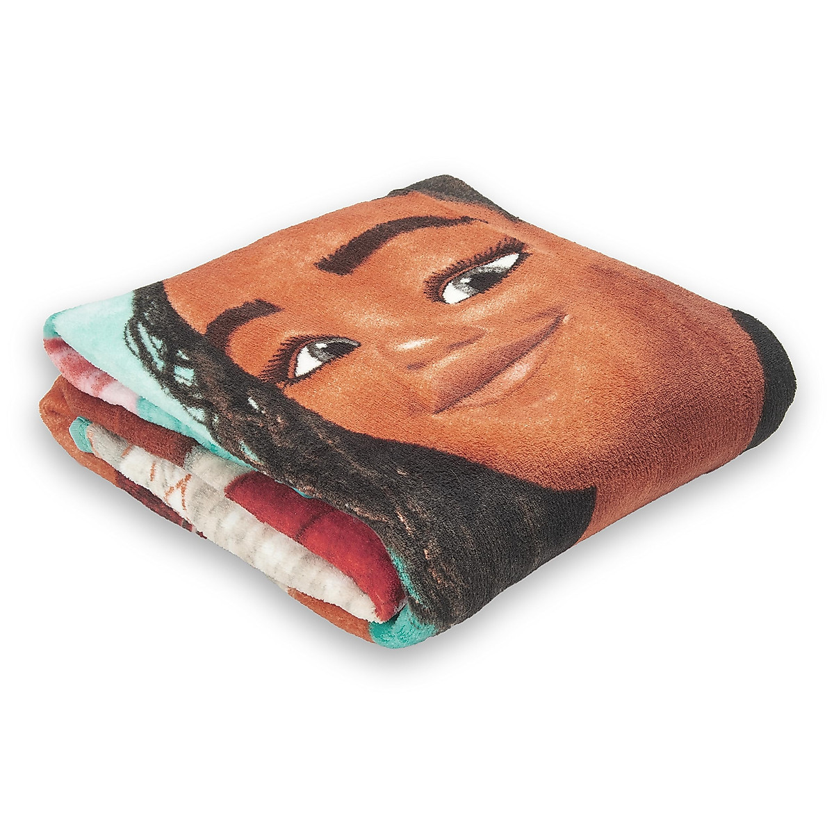 Disney's Moana, "Voyagers" Micro Raschel Throw Blanket, 46" x 60", Multi Color