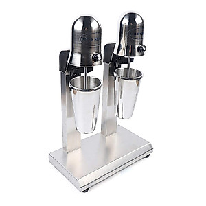 Commercial Electric Double Head Milk Shaker Drink Mixer Shake Making Machine 560W Smoothie Milk Ice Cream Blender