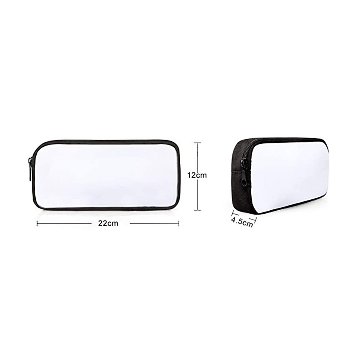 School Backpack Set Lunch Bags Pencil Case Cool Black Cat Print Bookbags 3 Pcs Set for for Kids/ Girls