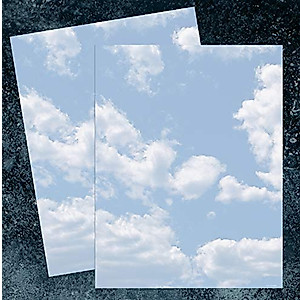 Great Papers! Clouds Letterhead, 80 Count, 8.5"x11" (2014106)