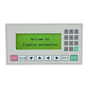 LCD Screen Text Display Module, OP320-A 3.7 inch Board Text Display HMI Support S485/RS232 Communication Port with Cable for PLC 192 x 64 Pixels