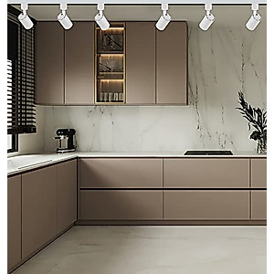 Arcfox 7W LED Track Lighting Heads 3000K 2 Wire Single Circuit J Type Track Light Rail Dimmable Ceiling Spotlight Fixture CRI90 for Dining Room Bedroom Accent Lighting 6 Pack