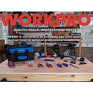 WORKPRO W032013 3/4 In. (19 mm.) Aluminum Spring Clamp (Single Pack)