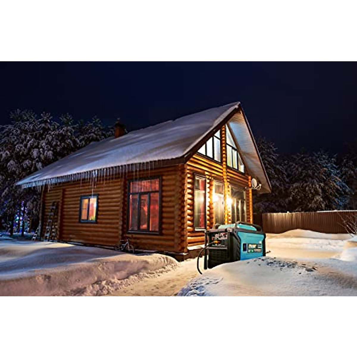 Pulsar PGD95BISCO Super Quite Dual Fuel 9500W Home Use Backup Portable Inverter Generator With Remote Control and electric start (CO, low battery and low oil Shutoff), RV ready