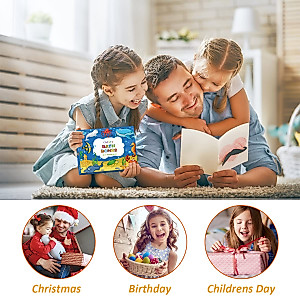 Bath Bombs for Kids with Surprise Inside - 12Pcs Kids Bubble Bath Fizzies with Sea Animal Toys. Gentle and Kids Safe for Skin Moisturize. Birthday Christmas Gifts for Boys Girls