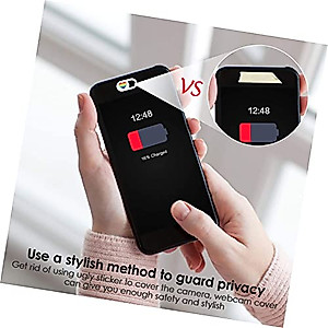 SOLUSTRE Laptops 3pcs Protecting Laptop Web Anti Smartphone Blocker Shaped for Compatible and Computer Protector Visual Cartoon Privacy Your Slide Tablet Colorful Anti-Peeping Heart Laptop Computer