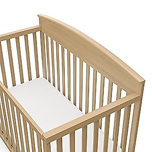 Graco Benton 5-in-1 Convertible Crib (Driftwood) – GREENGUARD Gold Certified, Converts from Baby Crib to Toddler Bed, Daybed and Full-Size Bed, Fits Standard Full-Size Crib Mattress