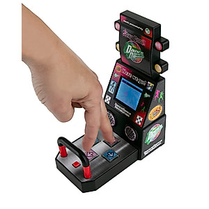 Tiny Arcade Boardwalk Arcade Dance Dance Revolution, Red, Miniature