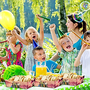 60 Pack Strange World Birthday Party Supplies,Strange World Food Tray Strange World Party Favors Paper Food Serving Tray Strange World Paper Trays