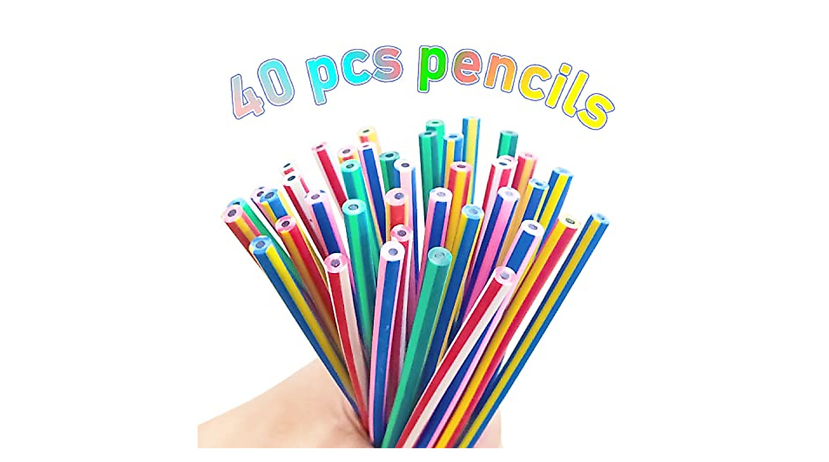 Colorful Flexible Bendable Pencils - Perfect for Kids & Party Favors