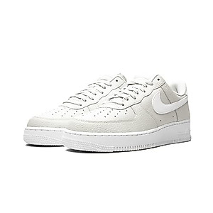 Nike Men's Air Force 1 '07 Basketball Shoe, Lt Bone White, 8