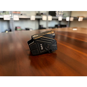 HiLight P3PBL Blue & Purple Laser Light Combo for Handgun 500 Lumens, 3in1 Gun Beam, Compact Laser with Rechargeable Battery, Hard Anodized Aluminum, Blue and Purple Glock Beam for Gun