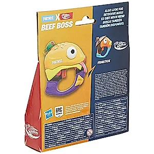 Nerf Super Soaker Fortnite Beef Boss Water Blaster -- Fortnite Beef Boss Character Design -- Easy-to-Carry Micro Size -- for Kids, Youth, Adults