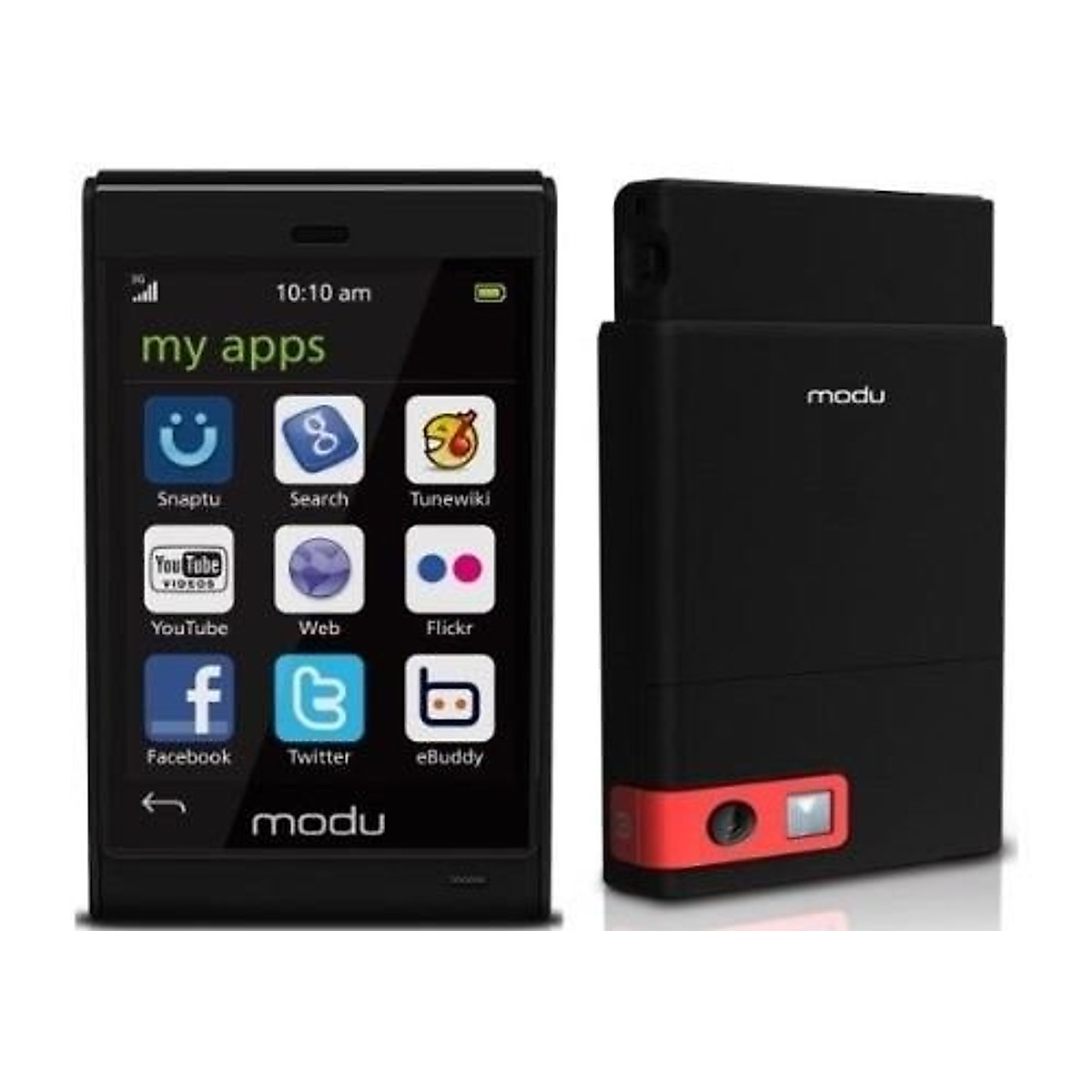 Modu T - The Smallest Smartphone - With Camera and Sport Armband 3G