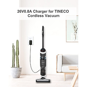 26V Charger Replacement for TINECO Cordless Vacuum Compatible with TINECO Charger A10 Dash A11 S3 Hero Master iFLOOR S3 Series AC/DC Adapter Replacement Class 2 Power Supply for YLS0241A-T260080